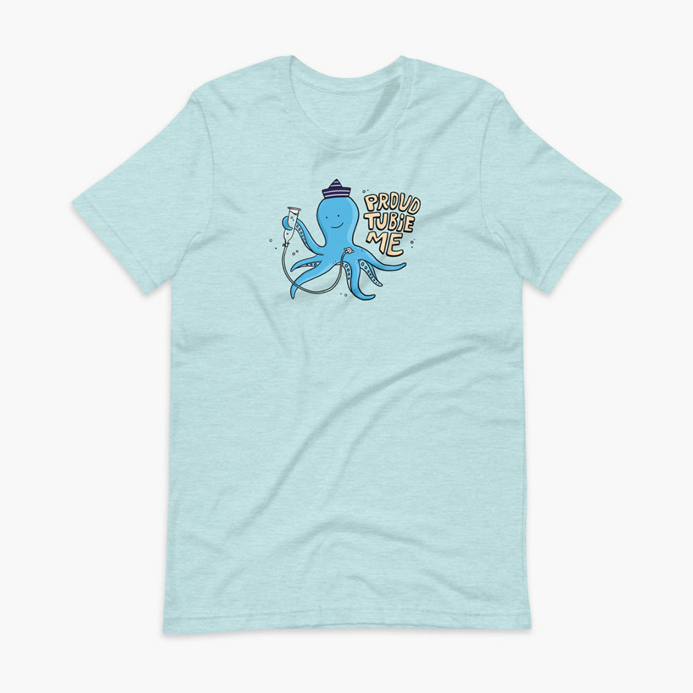 Proud Tubie Me Octopus - Adult T-Shirt – StomaStoma
