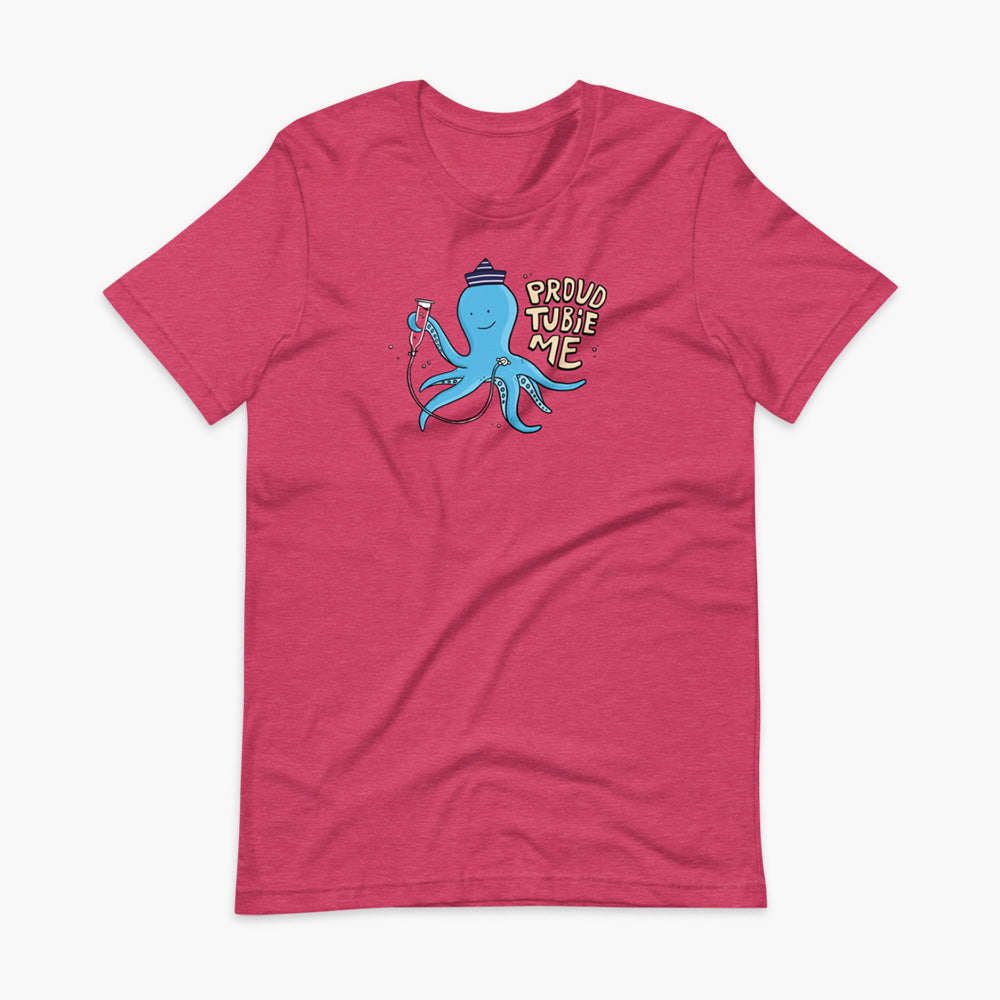 Proud Tubie Me Octopus - Adult T-Shirt – StomaStoma
